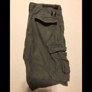 Vurt | Shorts | Mens Vurt Cargo Casual Multi Pocket Shorts Gray | Poshmark